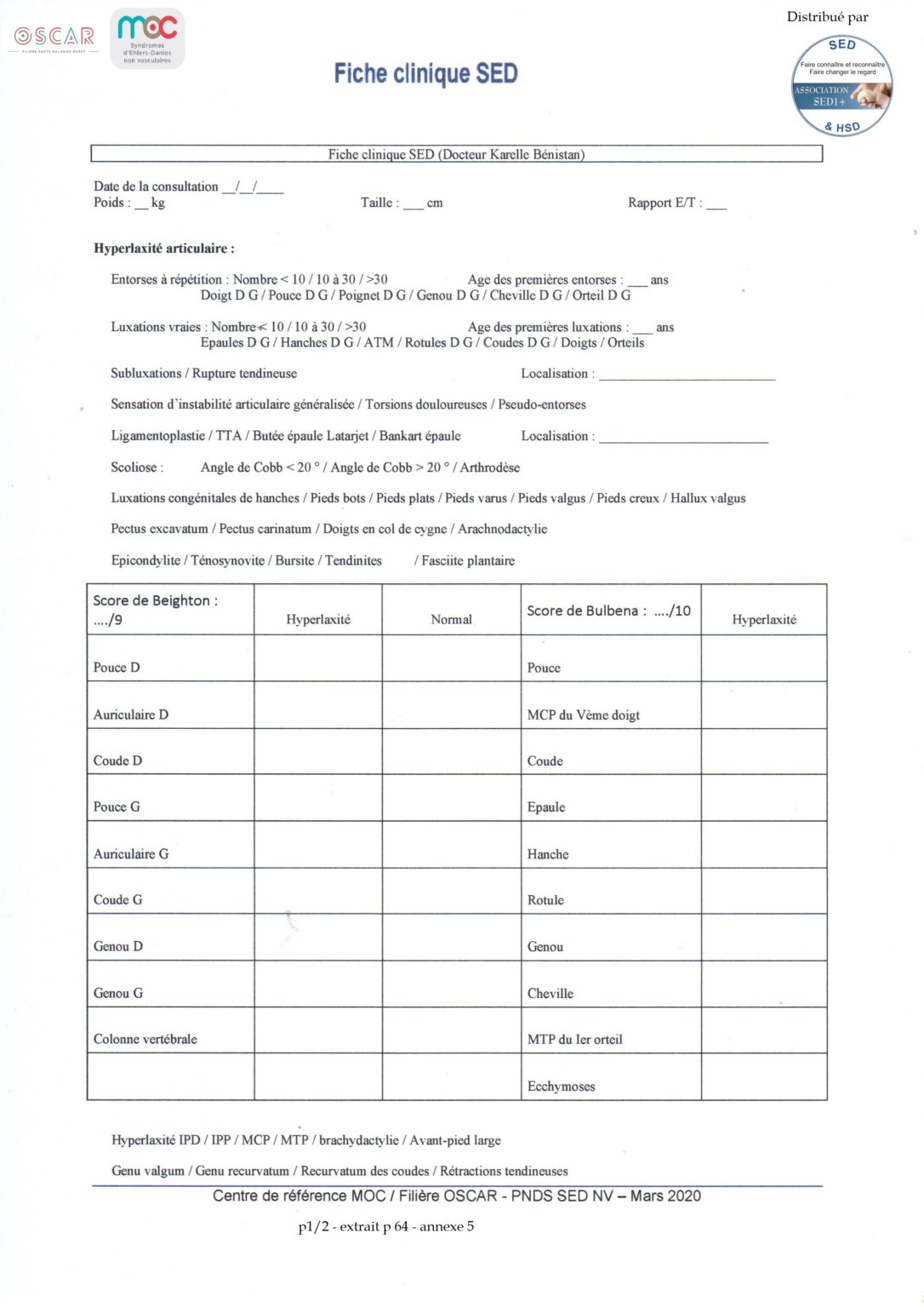 Documentation sur le SED - Association Sed1+